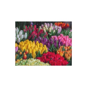Colorful Tulips Jigsaw Puzzle - Etsy