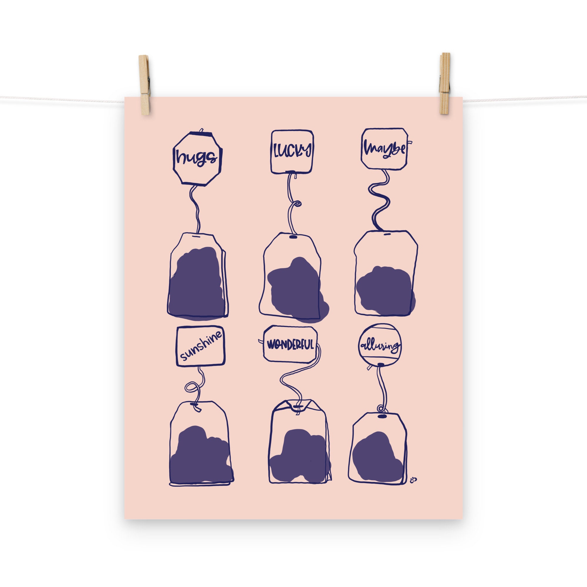 Inspiration Tea Art Print - Etsy