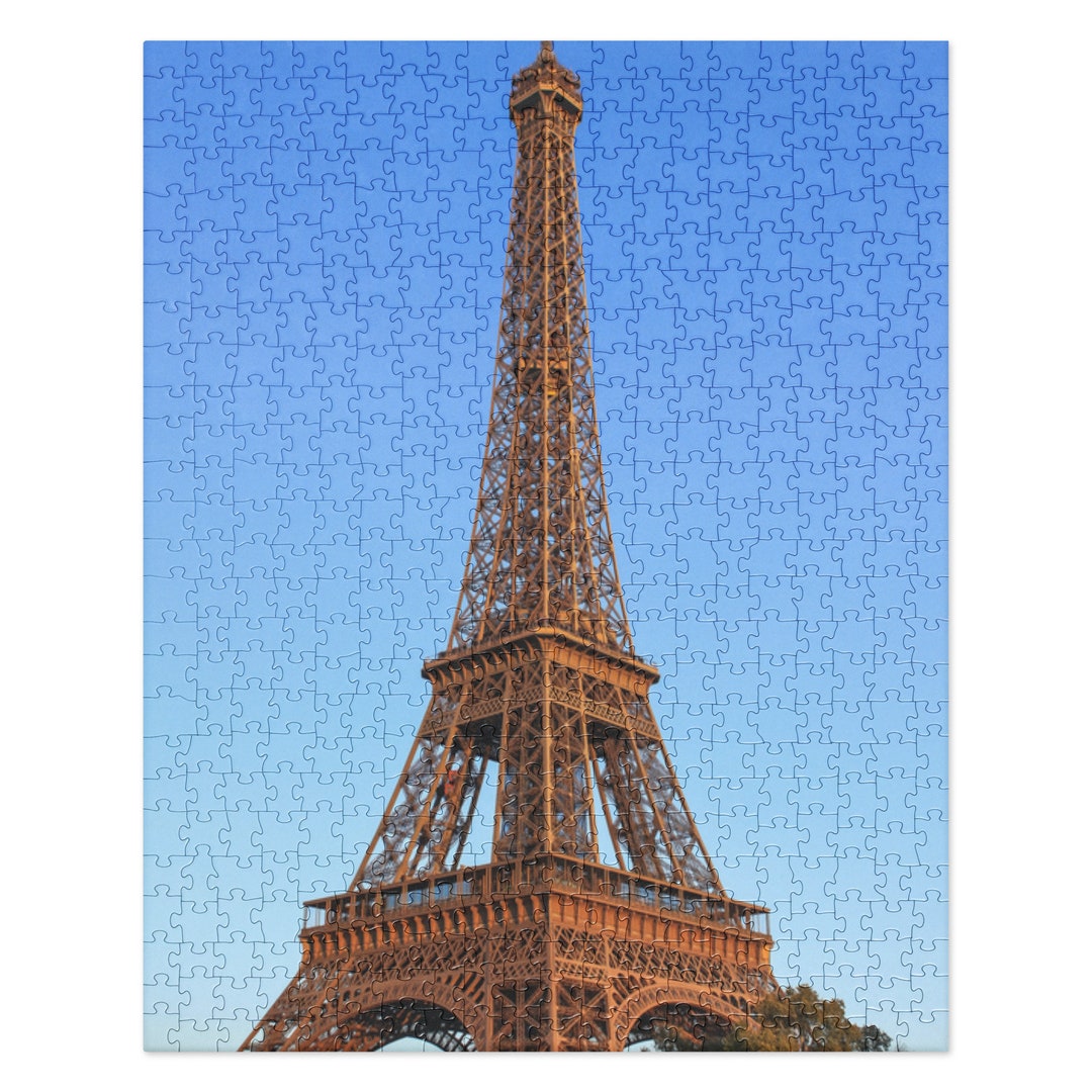 Eiffel Tower Jigsaw Puzzle - Etsy