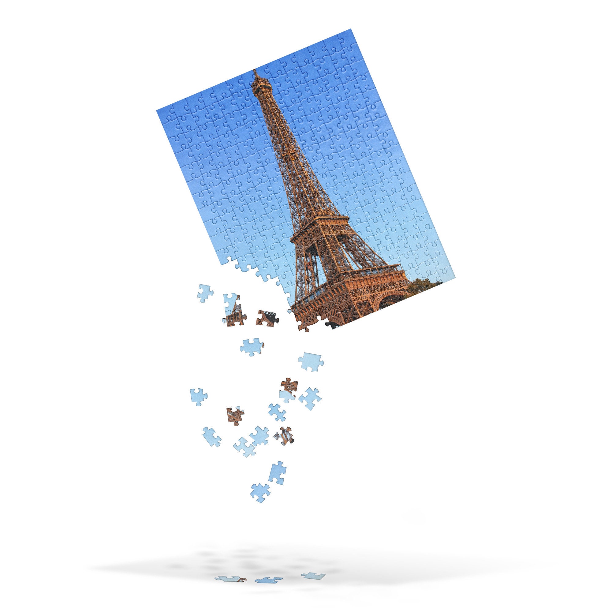 Eiffel Tower Jigsaw Puzzle - Etsy