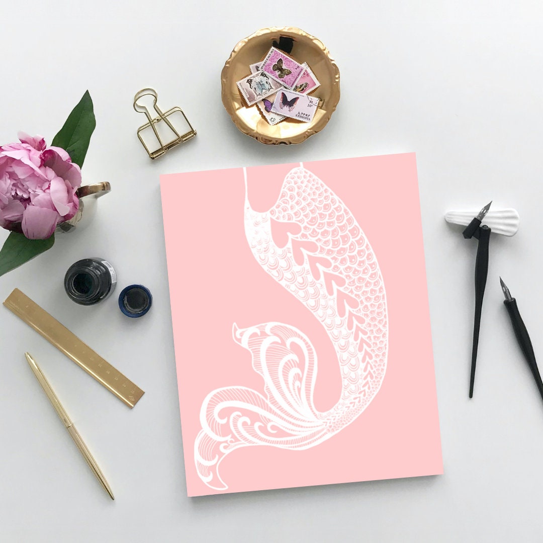 Mermaid Love Postcards – Set of 5 - Etsy