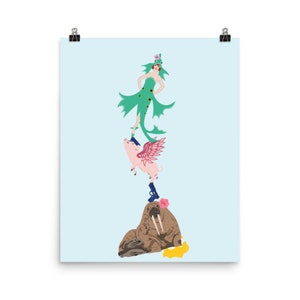 I Am the Walrus Art Print - Etsy