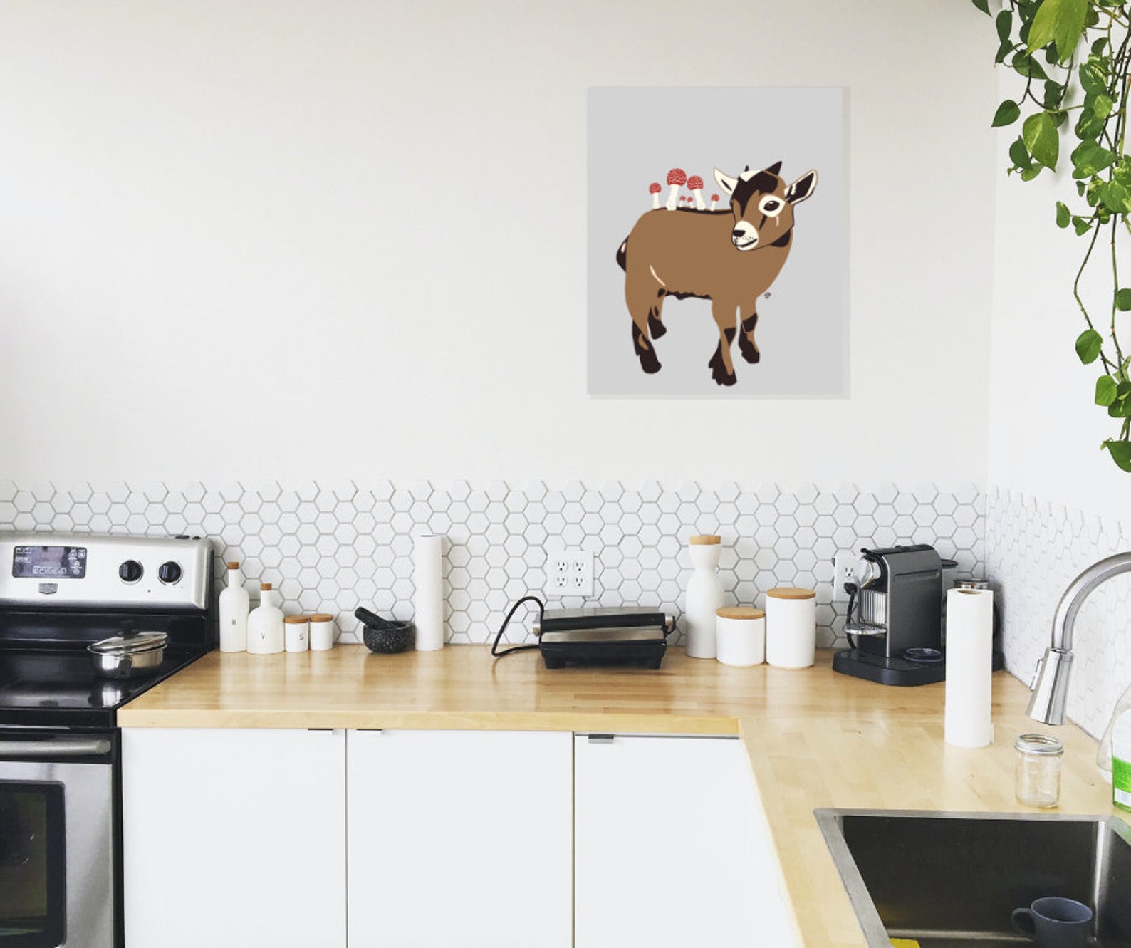 Mr. Goat Art Print - Etsy