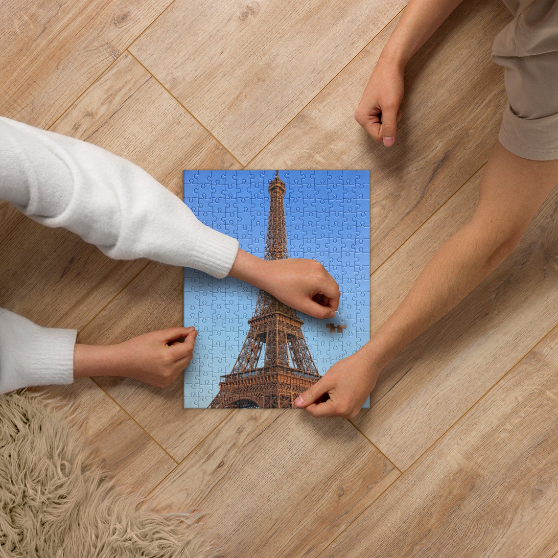 Eiffel Tower Jigsaw Puzzle - Etsy