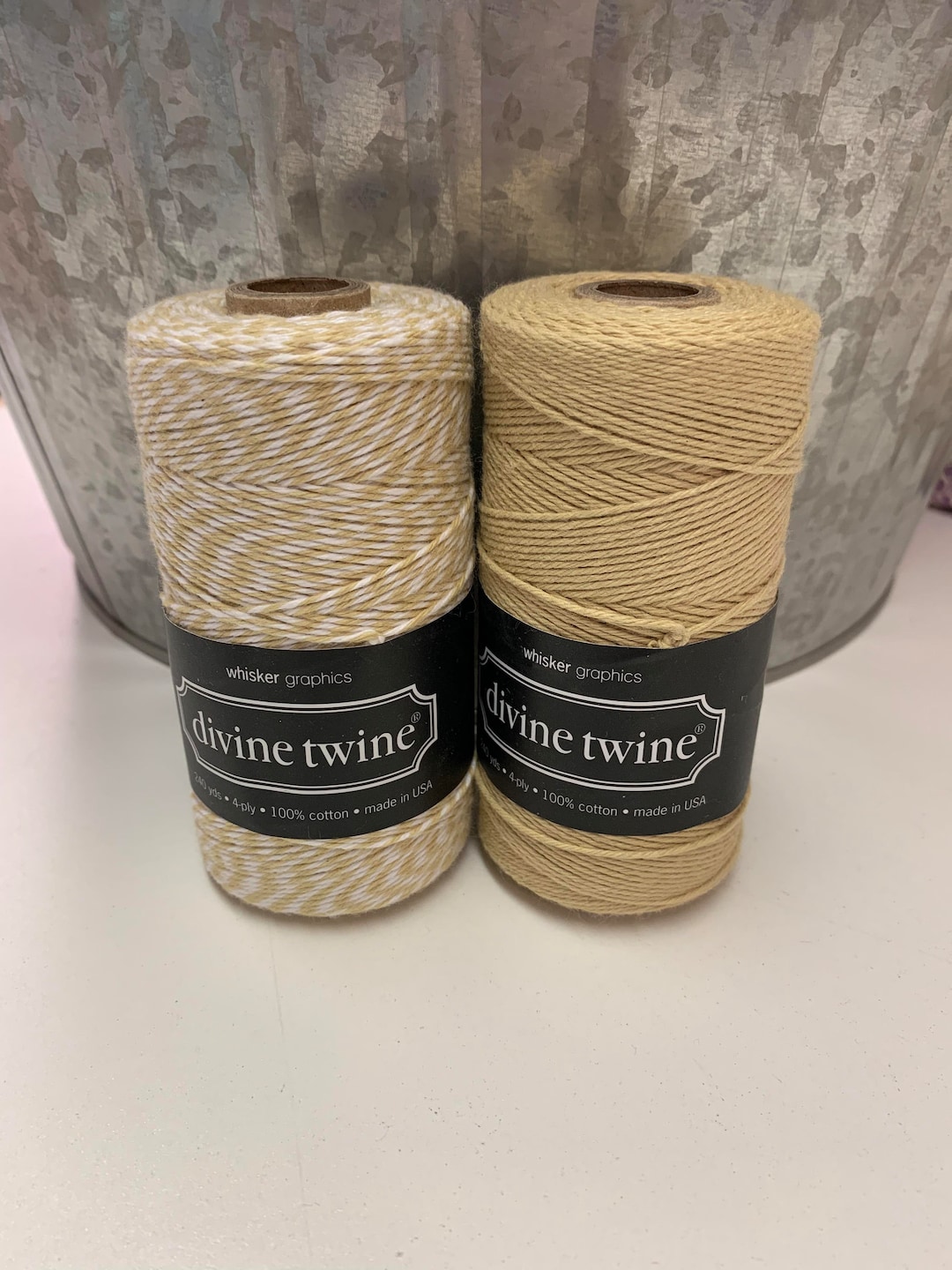 Divine Twine. Tan/variegated Tan, Baker's Twine - Etsy