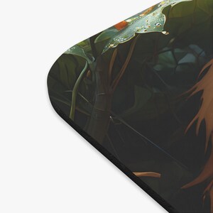 SLEEPING FOX Mouse Pad - Etsy