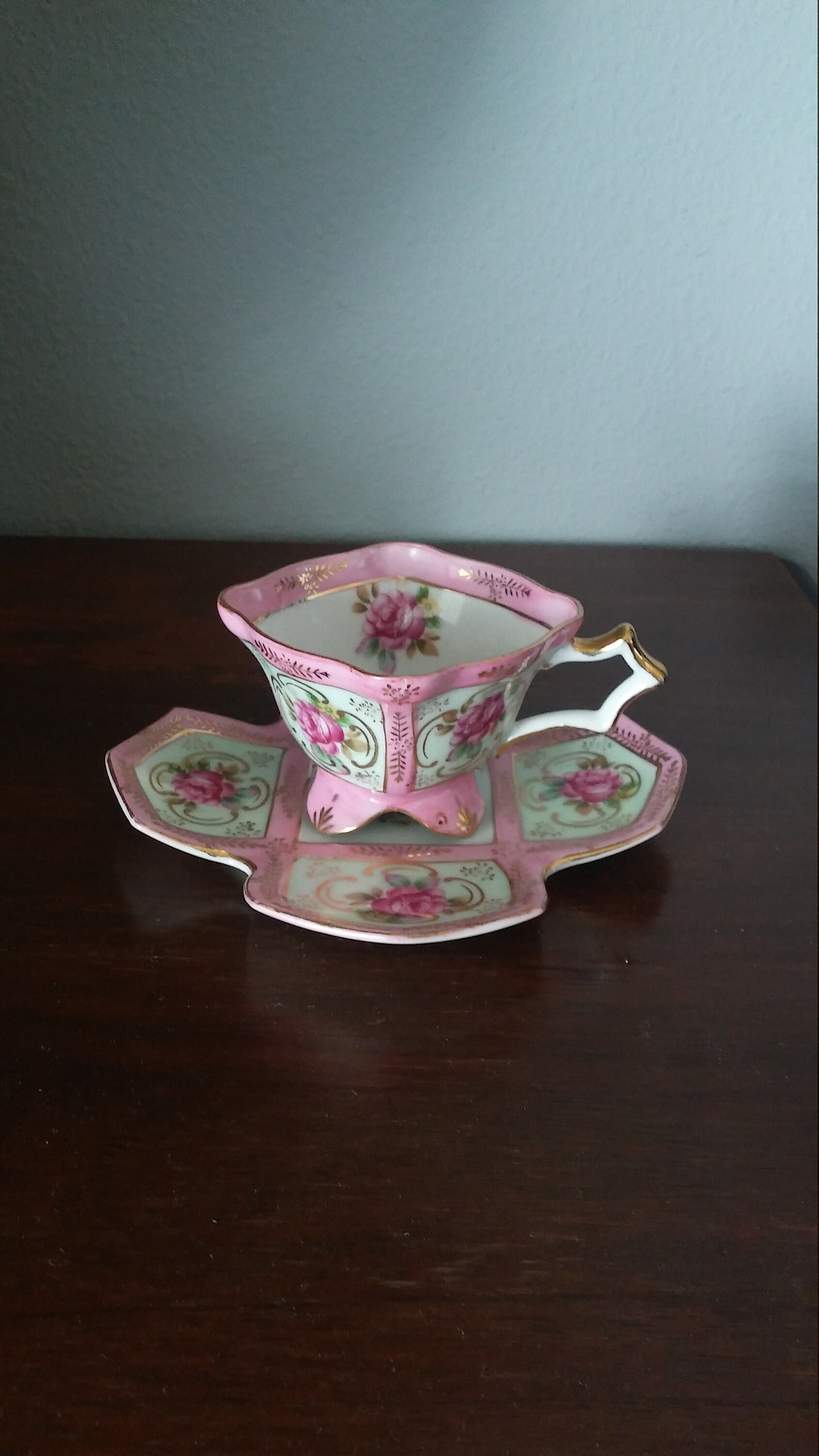 SALE Rare and Unusual Royal Sealy Japan Teacup Cartouche | Etsy