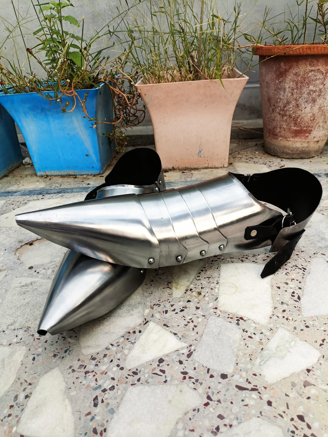 Gothic Sabaton Armor Boots Medieval Leg Guard Armor LARP Costume ...