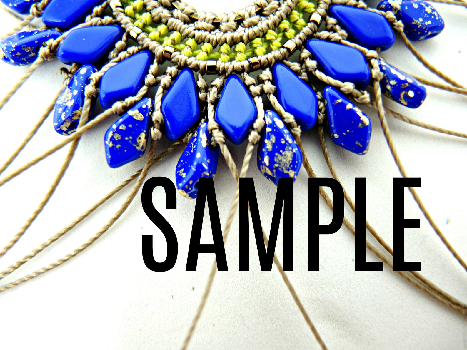 Micro Macrame Mandala Pendant Tutorial - Macrame Necklace - DIY ...