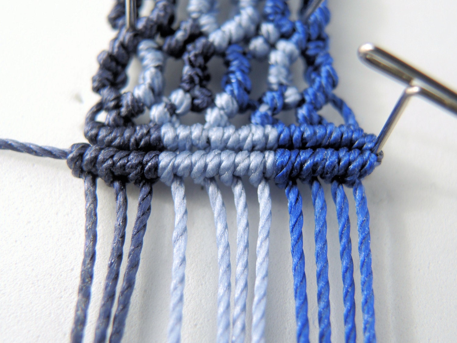 Micro Macrame Tutorial Curves Bracelet Pattern - Etsy