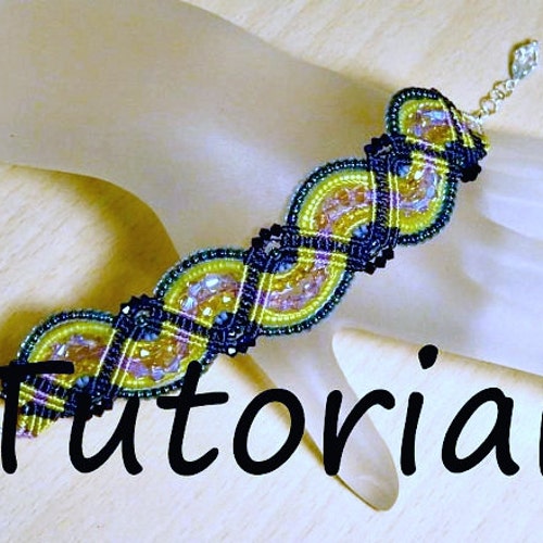 Micro Macrame Tutorial Zig Zag Patttern Beaded Macrame - Etsy