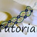 Micro Macrame Tutorial Curves Bracelet Pattern - Etsy