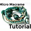 Woven Diamonds Micro Macrame Tutorial Macrame Bracelet Tut Pattern Beaded Macrame Jewelry Making ...