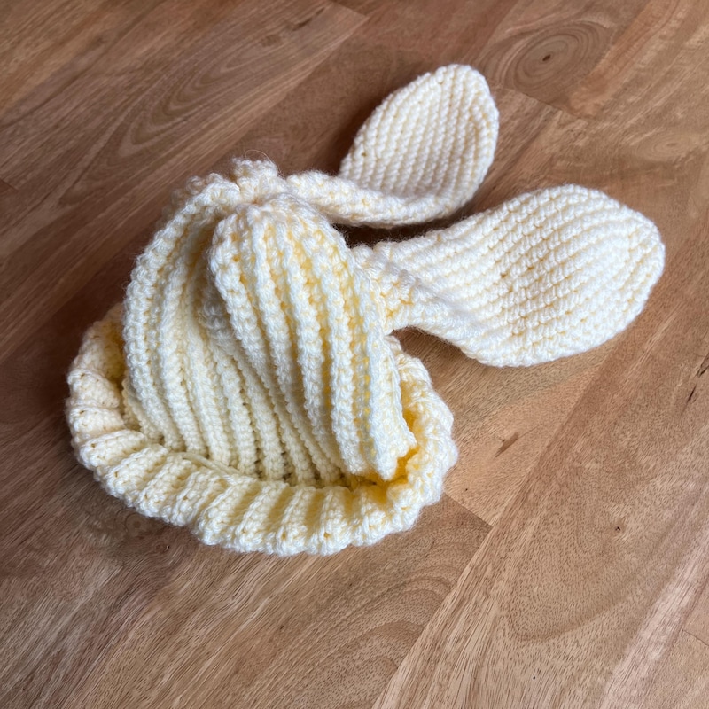 Crochet Bunny Hat - Etsy