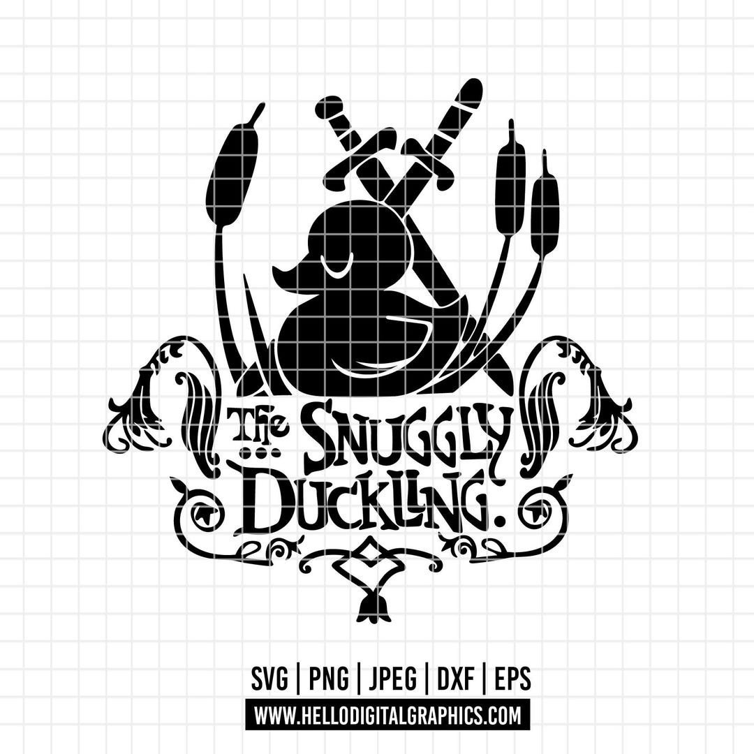 2865 - the Snuggly Duckling Tavern- Tangled SVG,PNG,EPS - Logo of the ...
