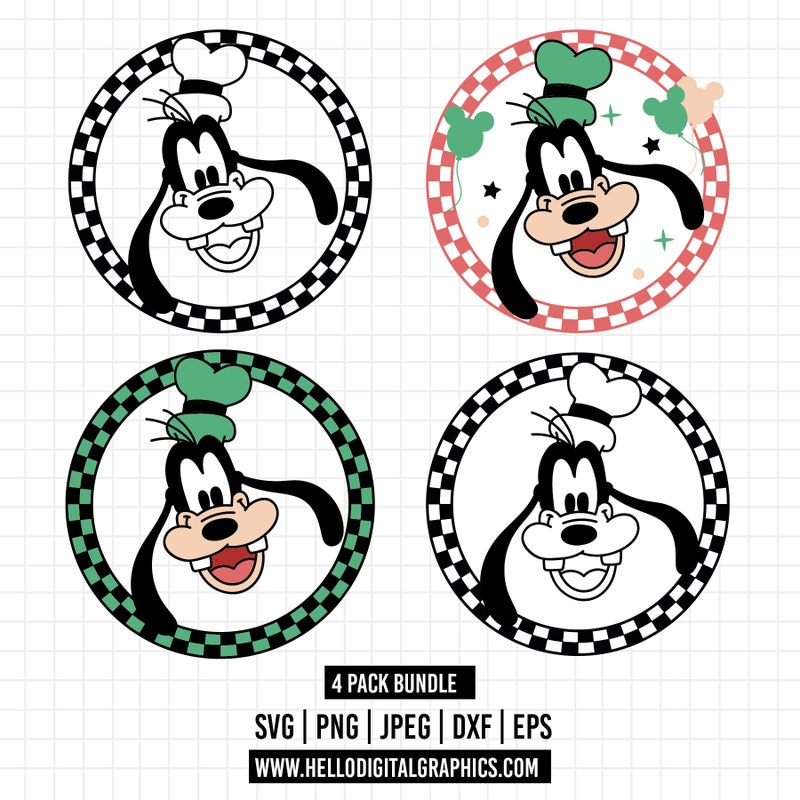 Goofy Svg - Etsy