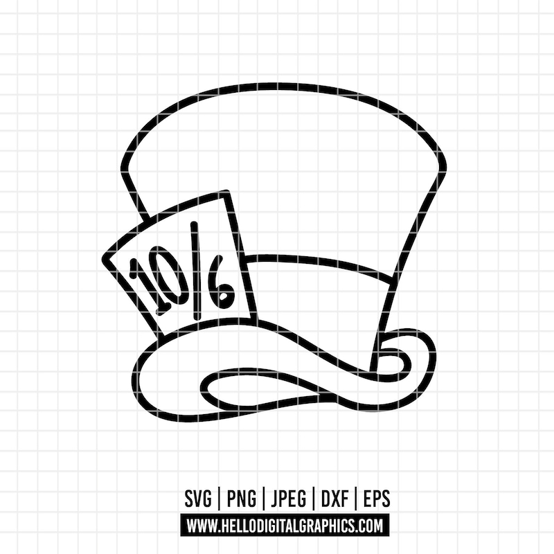 Mad Hatter Hat - Etsy