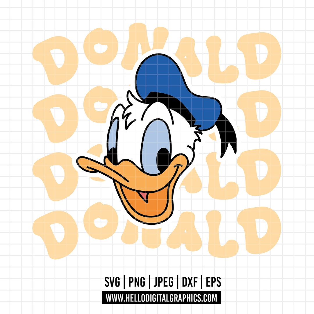 1626 the Word of Donald SVG, EPS, PNG Classic Characters of the Magic ...