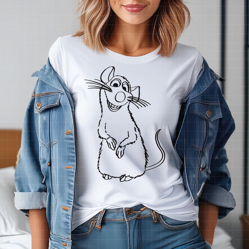 2658 - Ratatouille SVG, PNG, EPS - Ratatouille Line Art/ Outline ...