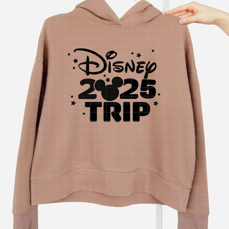1808 - Viaje mágico a Disney 2025 SVG, EPS, PNG - Esquema de vacaciones ...