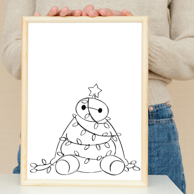 2001 - Baymax SVG, PNG, EPS - Disneyy Big Hero 6 Characters Sketc ...