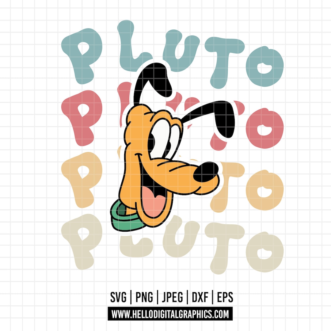 1613 the Word of Pluto SVG, EPS, PNG classic Characters of the Magic ...