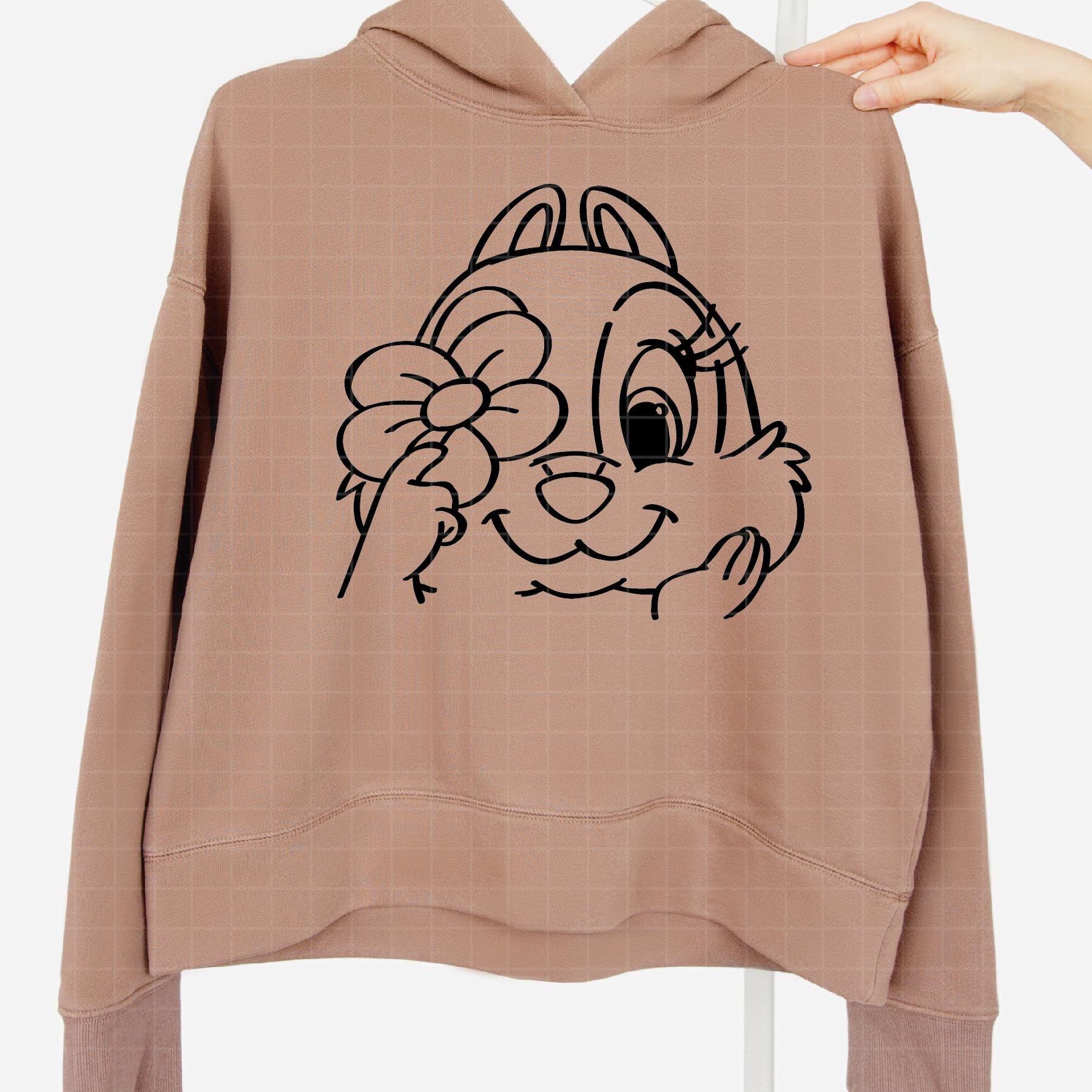 2055 - Clarice, Chip and Dale SVG, PNG, EPS- Disneyy Clarice Sketch ...
