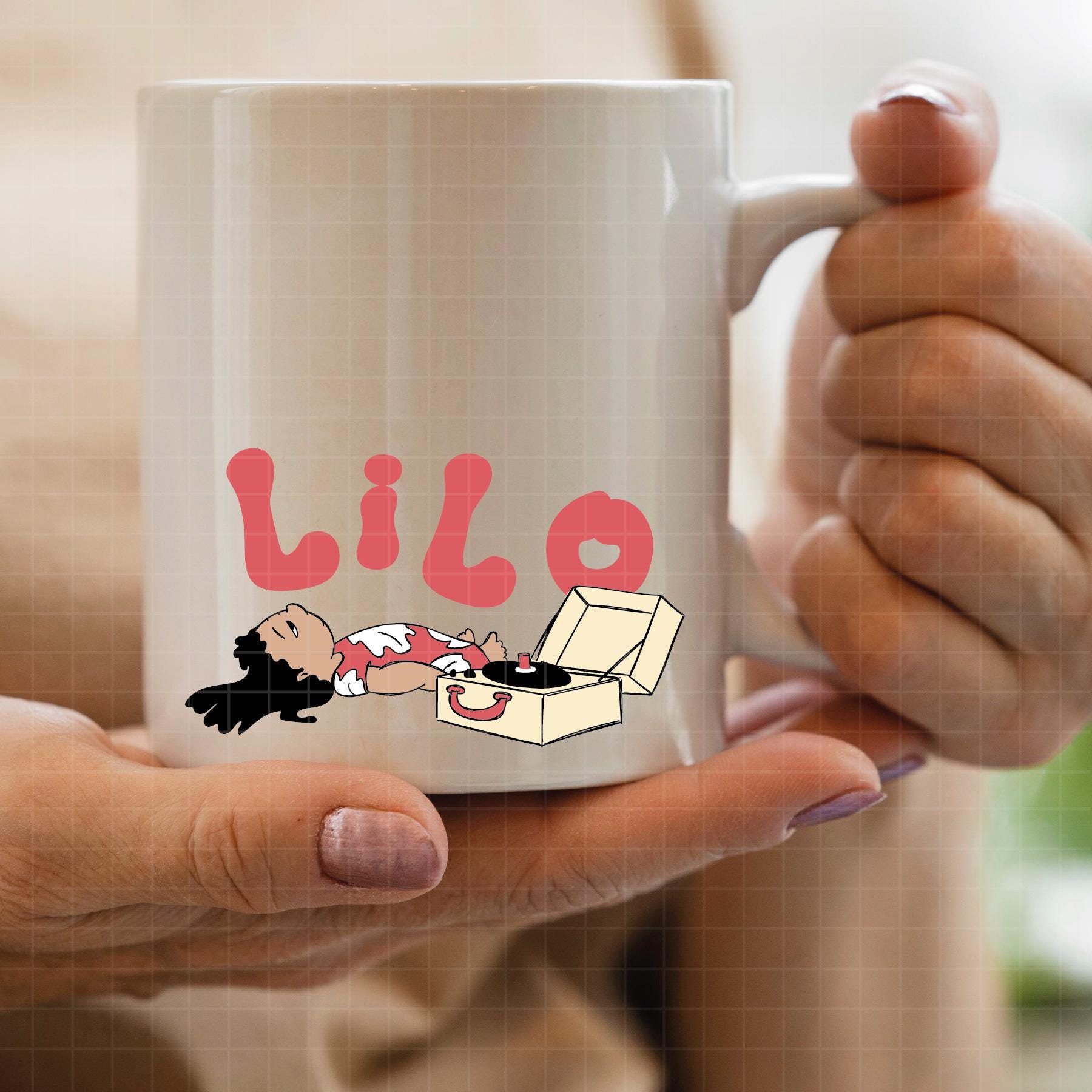 2281 Music Lilo SVG, EPS, PNG Music Lilo and Stitch Clipart Vector ...