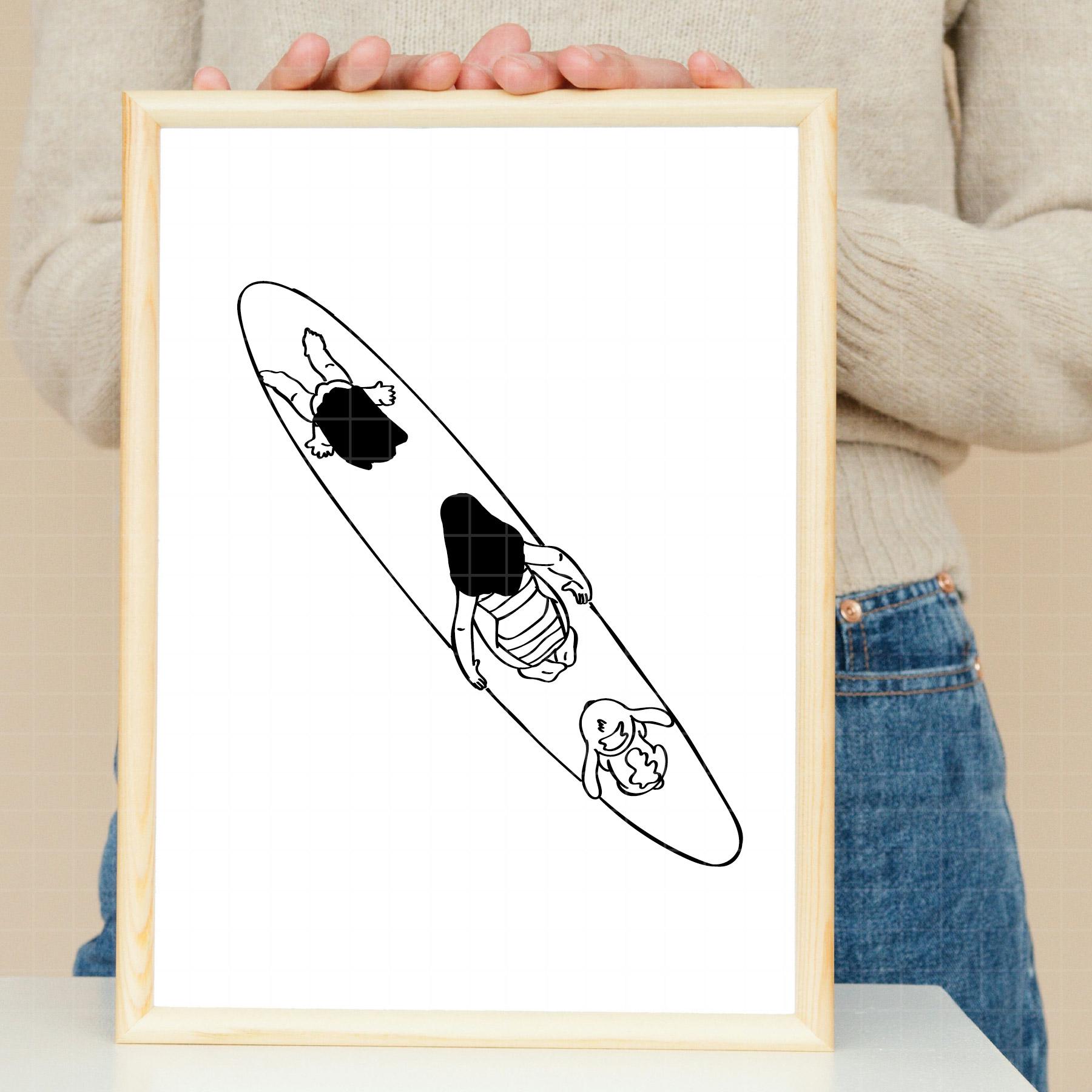 2900 - Disneey Stitch, Lilo and Nani Surfing SVG, EPS, PNG - Lilo Y ...