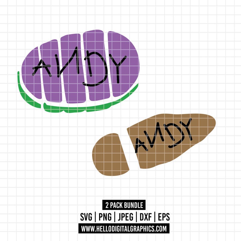 Toy Story Andy Boot - Etsy
