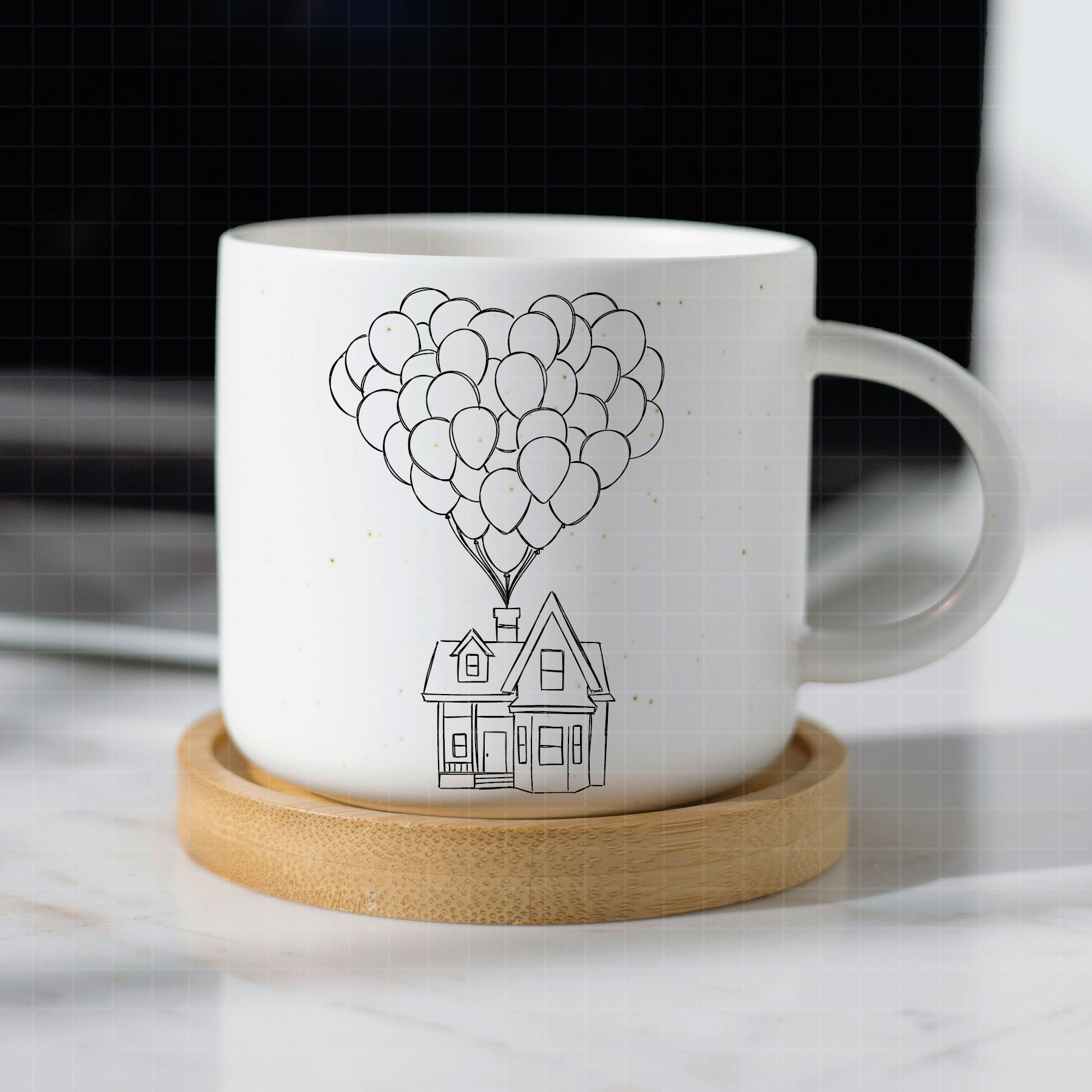 1744 - Up= Adventure is Out There SVG, PNG, EPS - Heart Balloon ...