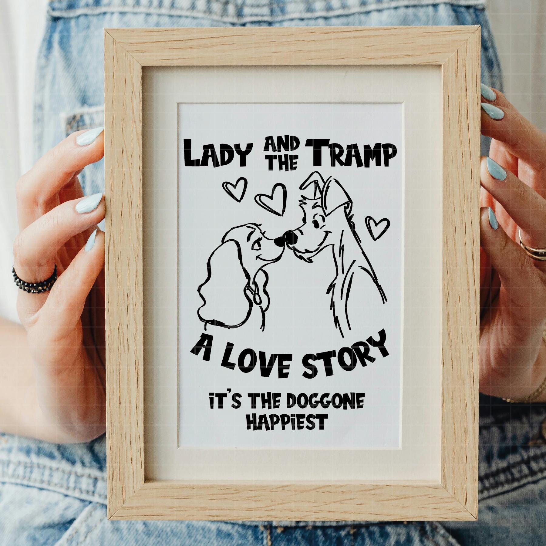 2268 - Lady and the Tramp SVG, PNG, EPS - Lady and the Tramp a Very ...
