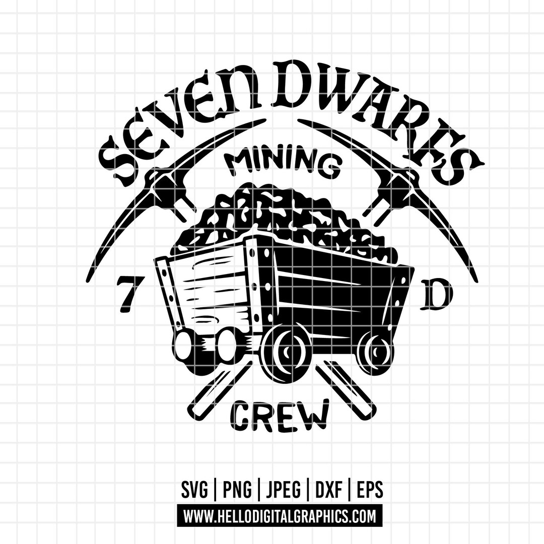 2874 - the Seven Dwarfs Quote SVG, PNG - Snow White and the Seven ...