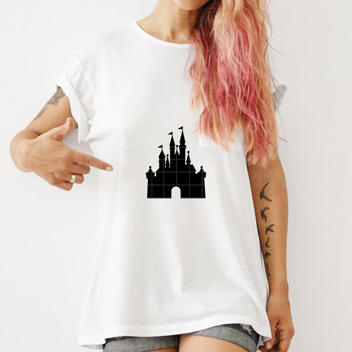 1717 - Dissney Castle Magic Kingdom Pack Bundle SVG, EPS, PNG- Disney ...