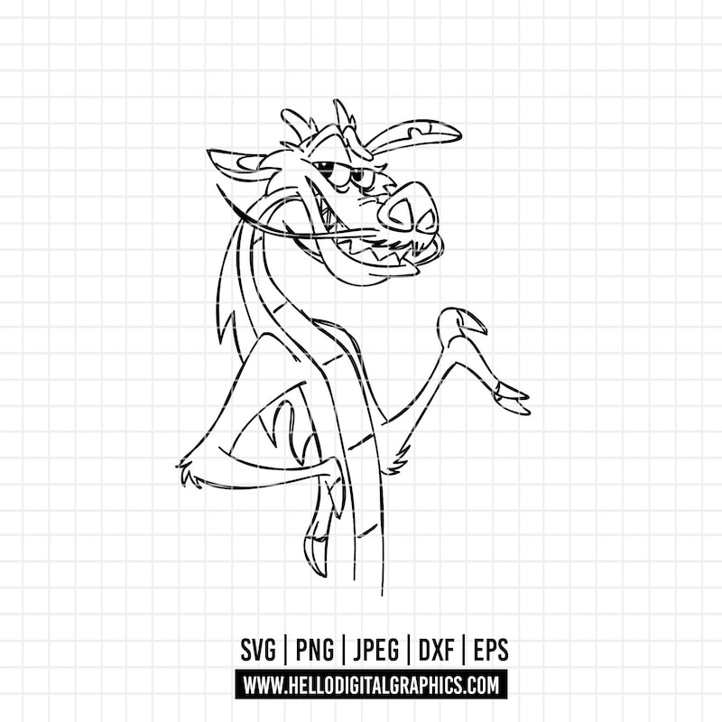 Mushu - Etsy