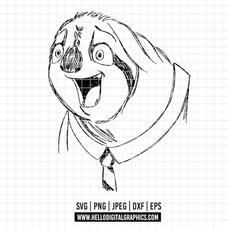 Zootopia Character Flash - Etsy