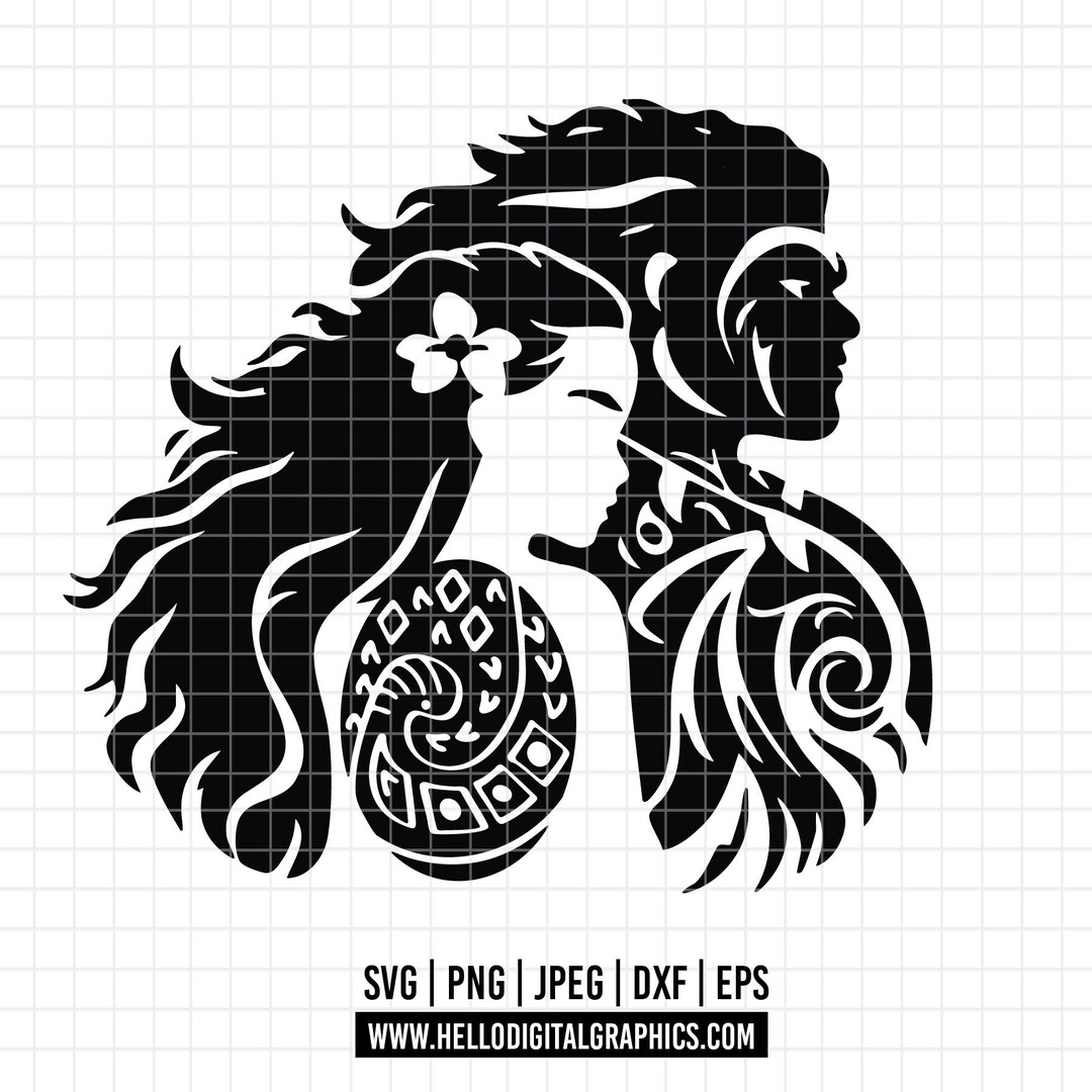 1940 -be Who You Are on the Inside Svg, Moana SVG, Dtf-disneyy Princess ...