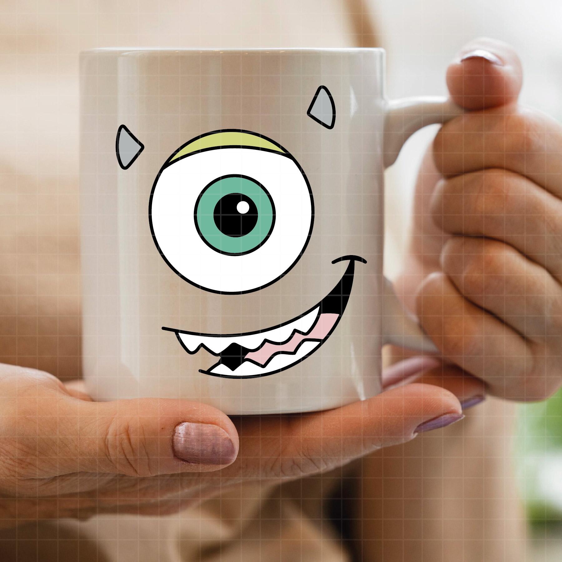 2963 - Mike Wazowski SVG, EPS, PNG -disneey Characters. Monster Inc ...