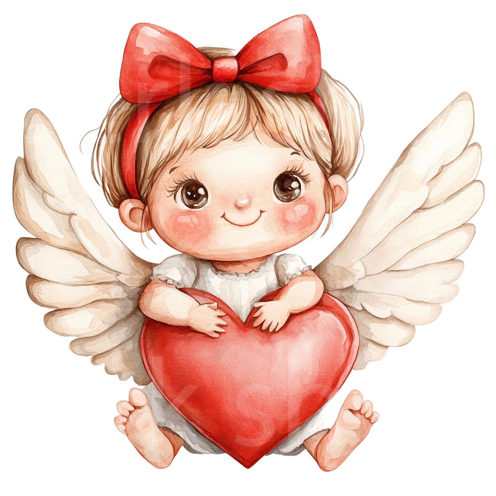 Valentine's Clipart, Cupid Baby Love Clip Art, Png Sublimation, Lovely ...