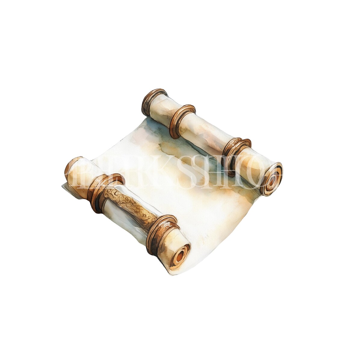 12 Torah Scroll Clipart, Vintage Scroll Tora, High Quality Pngs ...