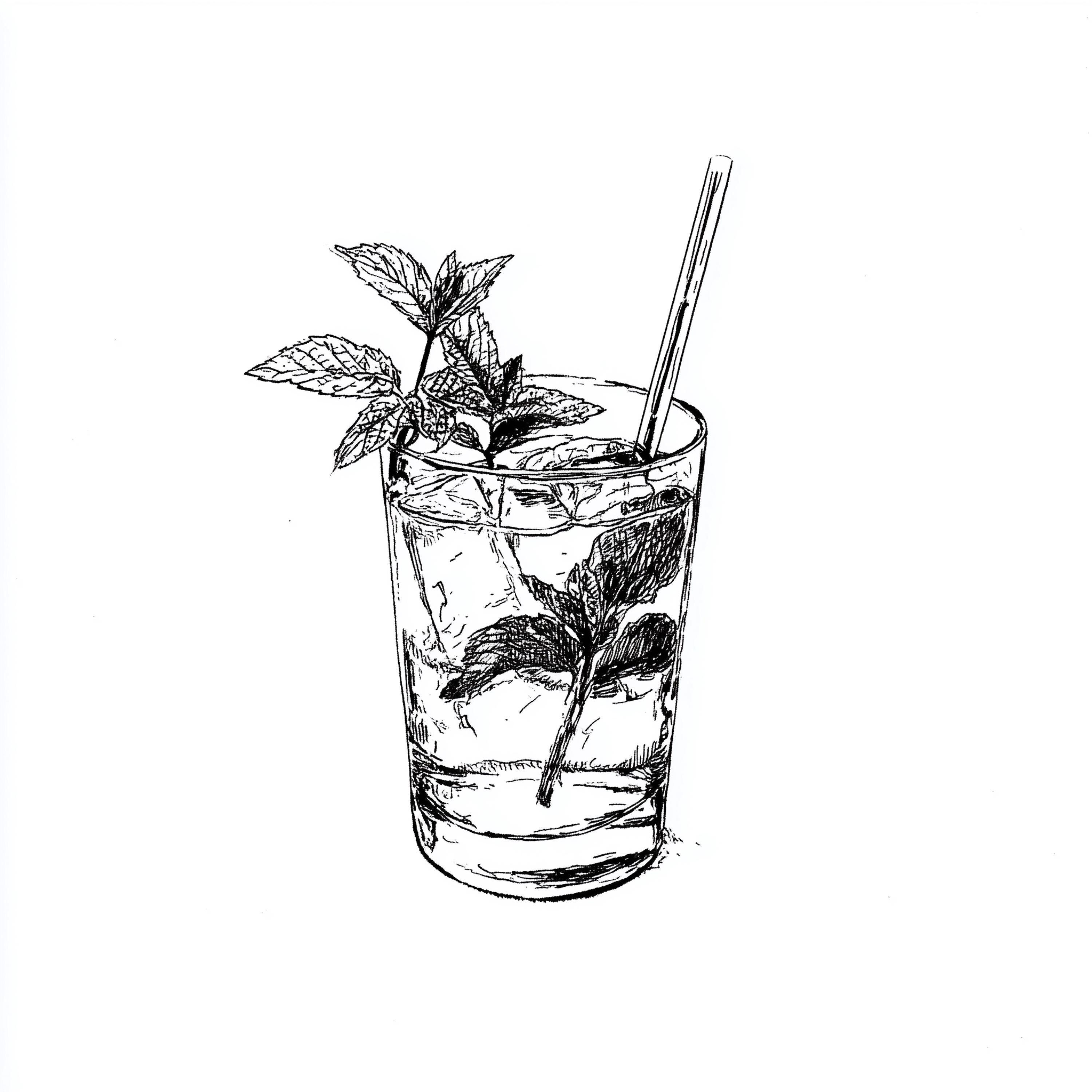 18 Mojito SVG Set, Mint Lime Cocktail Cut File, Summer Drink SVG for ...