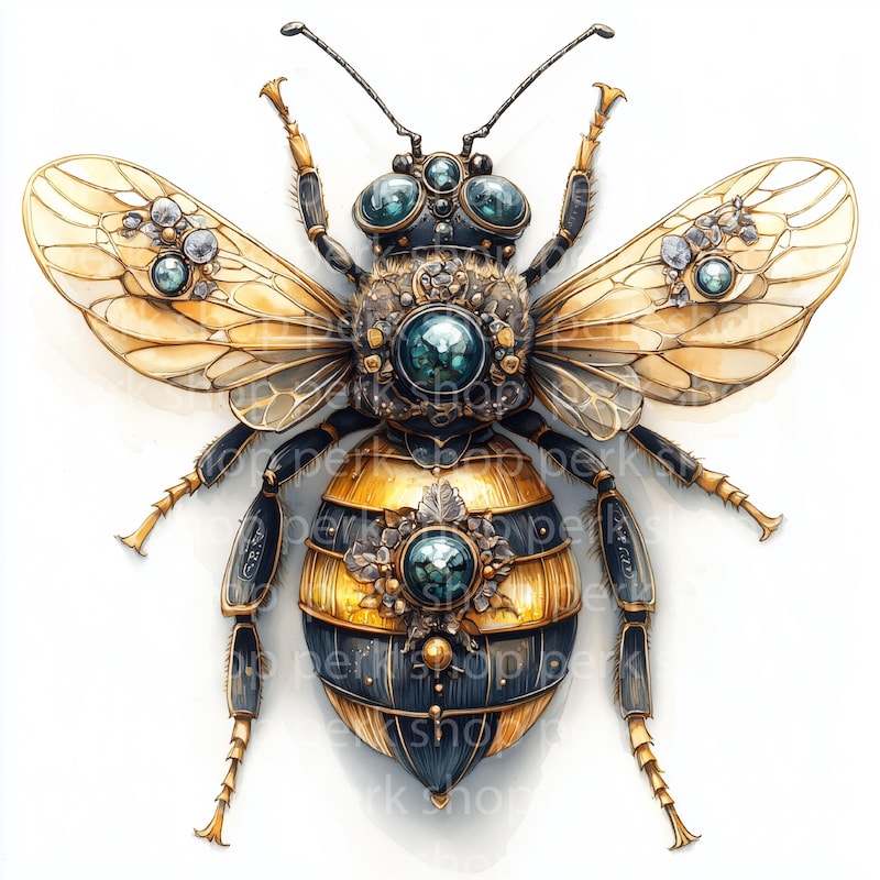 Steampunk Bee - Etsy
