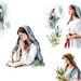 Biblical Woman Watercolor Clipart: Religious Art (digital Download) - Etsy
