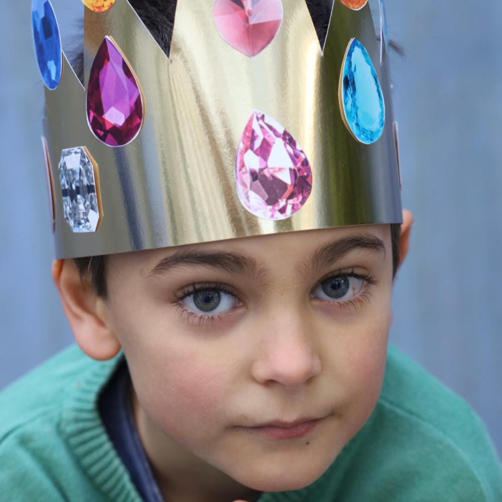 DIY Diamond Crown E-book, Printable Crown Templates, Cut and Decorate ...