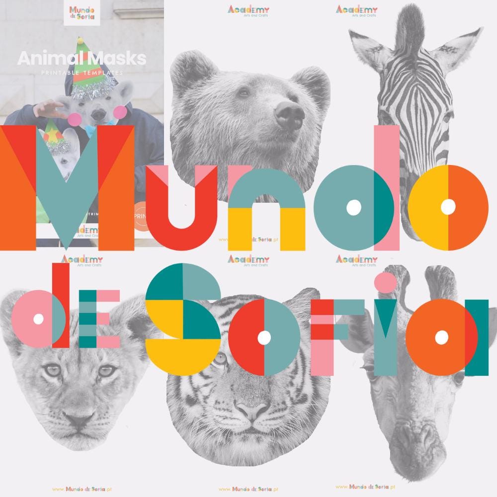 Carnival Animal Masks, DIY Animal Mask Templates, Printable Carnival ...