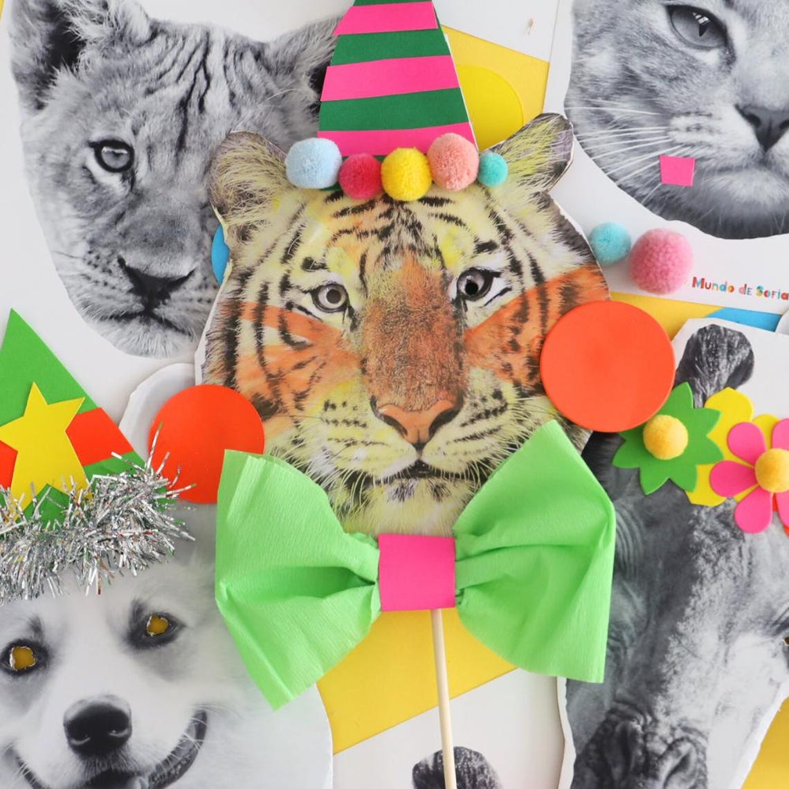 Carnival Animal Masks, DIY Animal Mask Templates, Printable Carnival ...