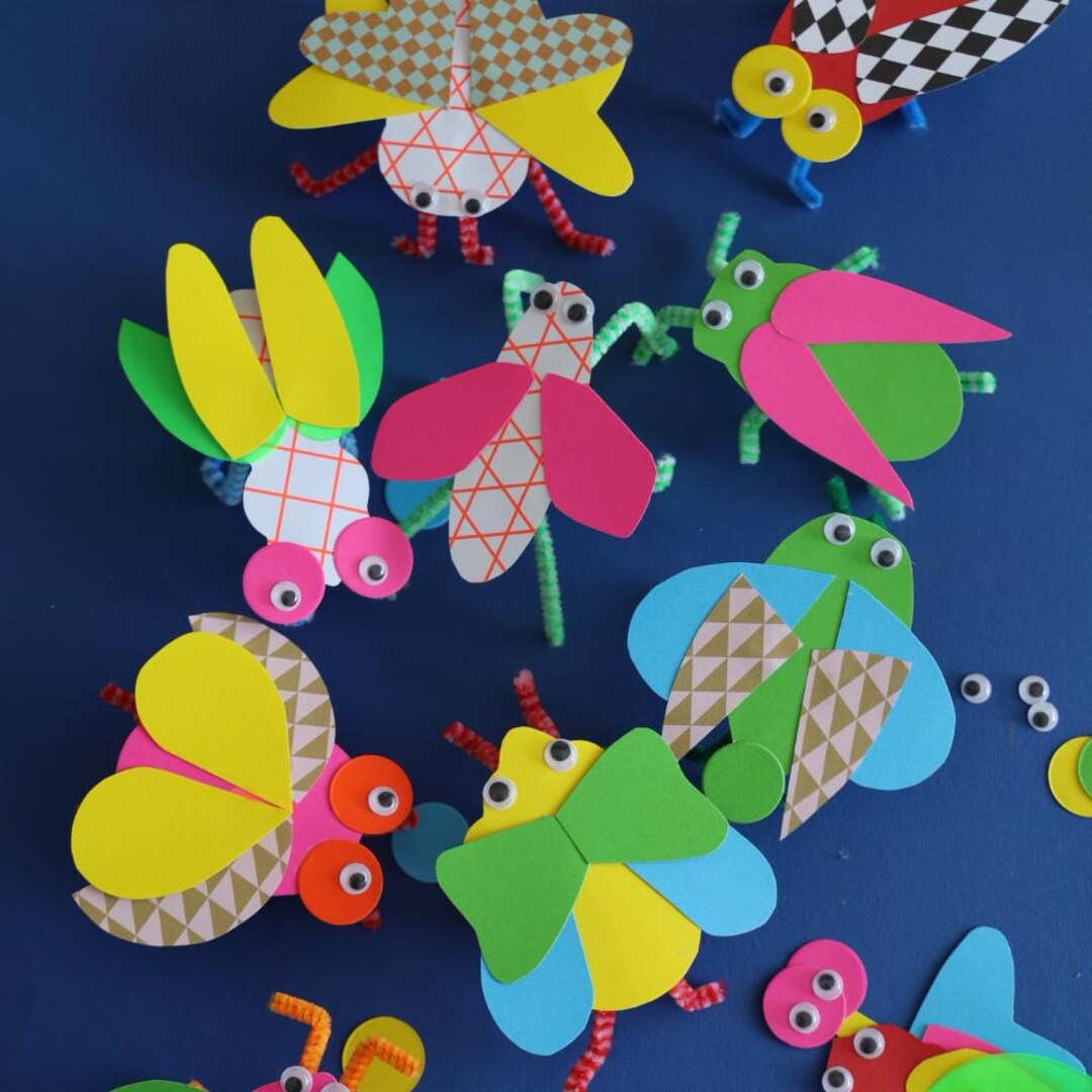 Imaginary Insects E-book, DIY Insect Body and Wing Templates, Printable ...