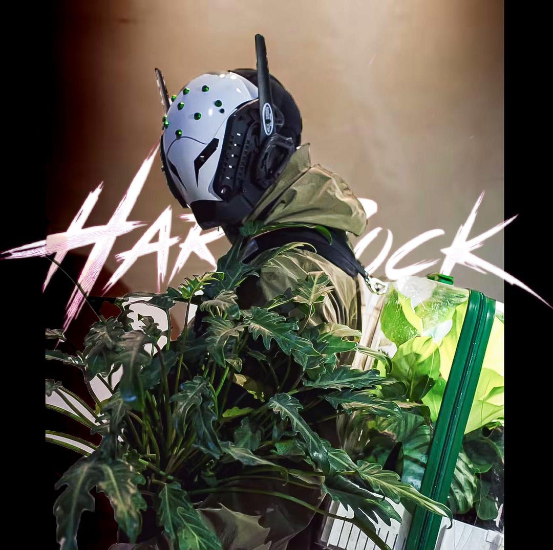 Water Ghost Cyberpunk Mask,futuristic Mask,cool Cosplay Party Masks ...