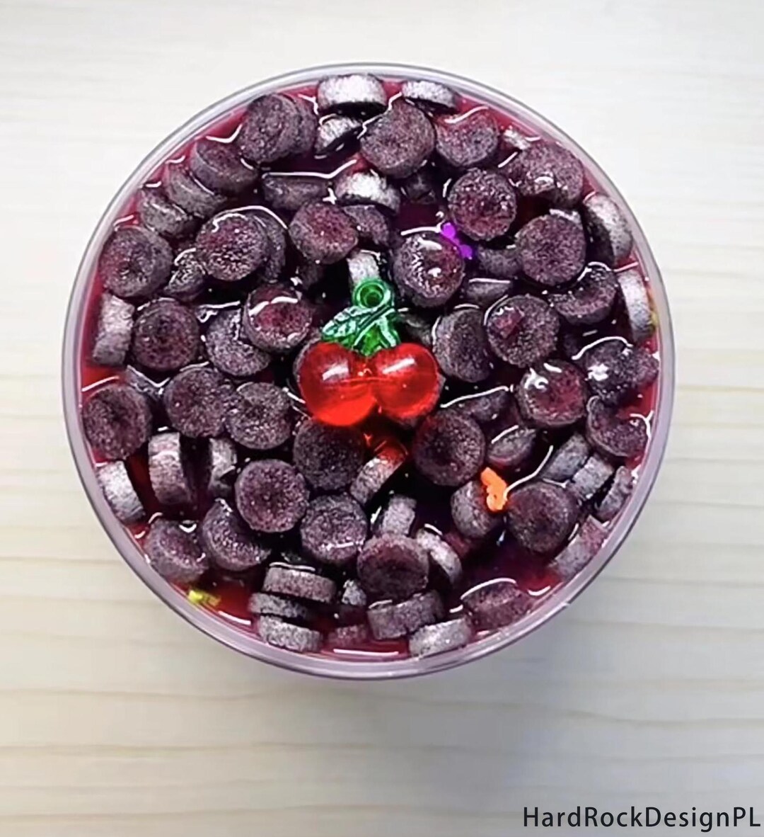 Cherry Slime, Fluffy Slime, White Slime, Cute Slime, DIY Slime, Stress ...