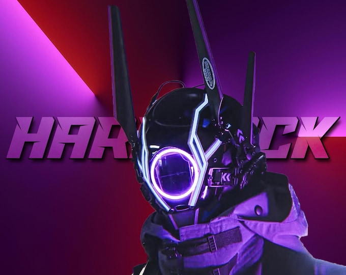 Future Executive Cyberpunk Masks, Futuristic Masks, Cool Cosplay Party ...